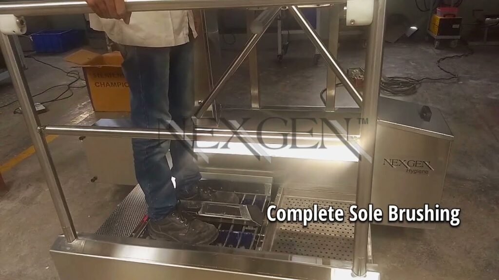 Sensor Operated Sole Cleaning Machine Manufacturer | Nexgen