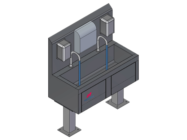 Knee Operated Hand Wash Basin Manufacturer in Pune, India | Nexgen