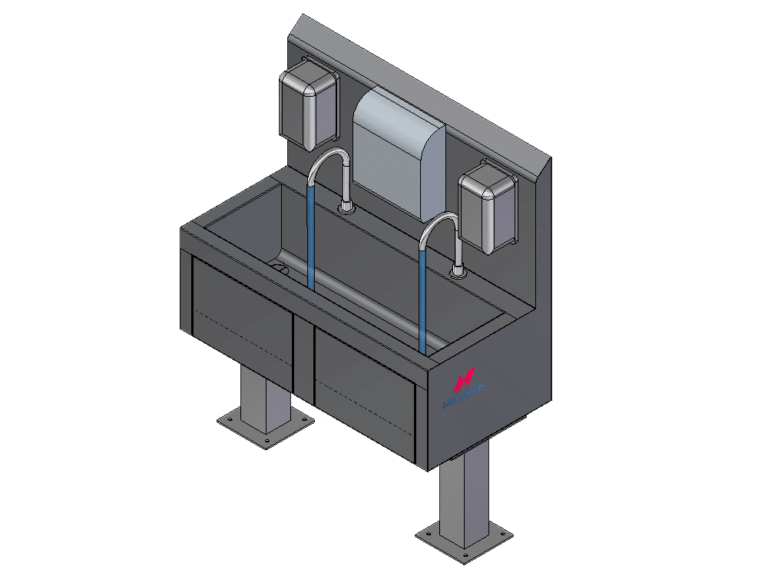 Knee Operated Hand Wash Basin Manufacturer in Pune, India | Nexgen