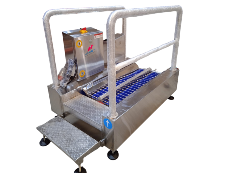 Sensor Operated Sole Cleaning Machine Manufacturer | Nexgen